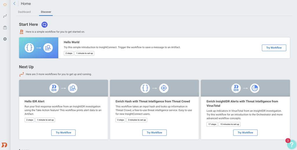 Workflow Wednesday: Getting Started with InsightConnect - Workflows - Rapid7 Discuss