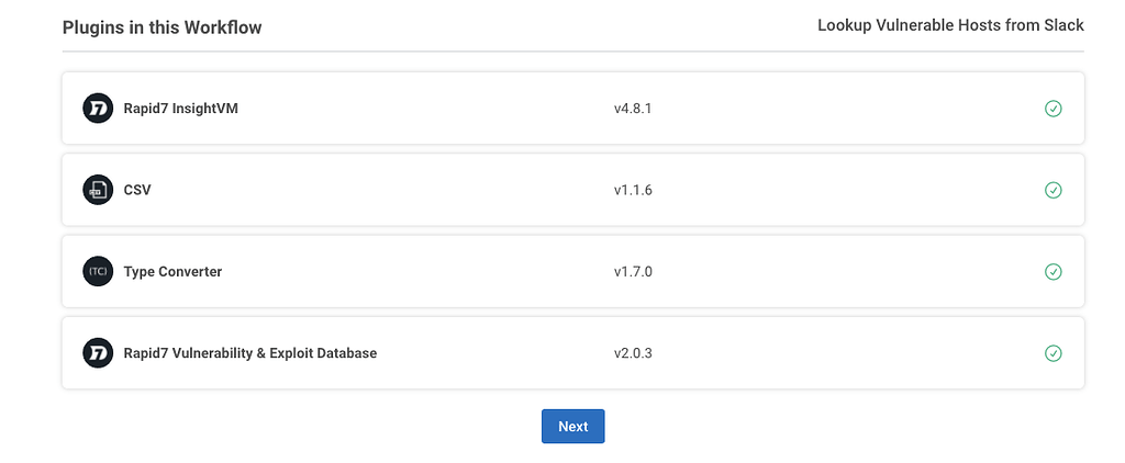 Importing your first InsightVM + InsightConnect Workflow - Workflows - Rapid7 Discuss