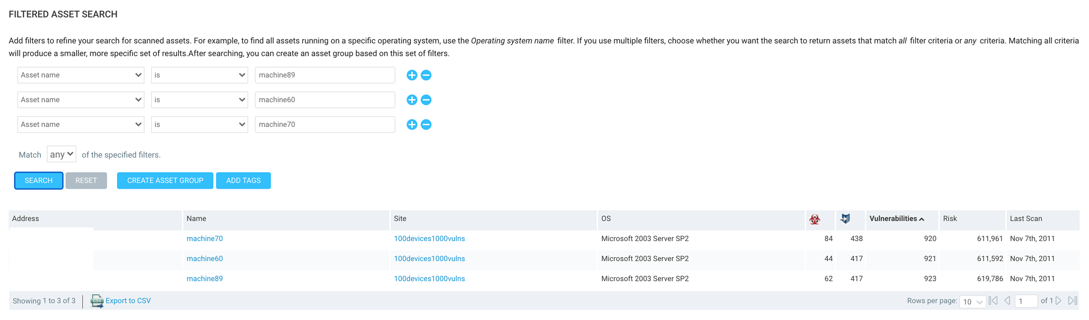 Group Creation -- list of hostnames - InsightVM - Rapid7 Discuss