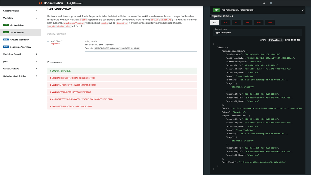 NEW Workflows API Functionality! - Releases - Rapid7 Discuss