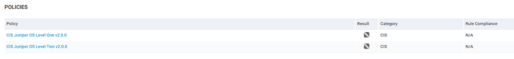 Juniper CIS policy scan - InsightVM - Rapid7 Discuss
