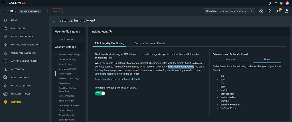 File Modification Activity Not Showing in Log Search - Log Search - Rapid7 Discuss