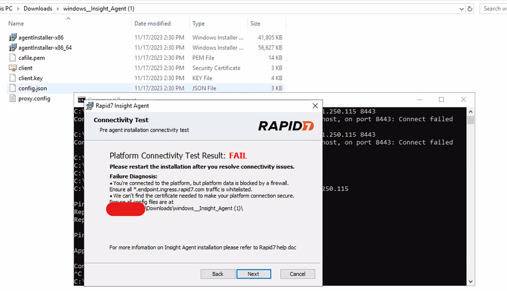 Issue Using Collector as Proxy for Agent Installation - InsightIDR - Rapid7 Discuss