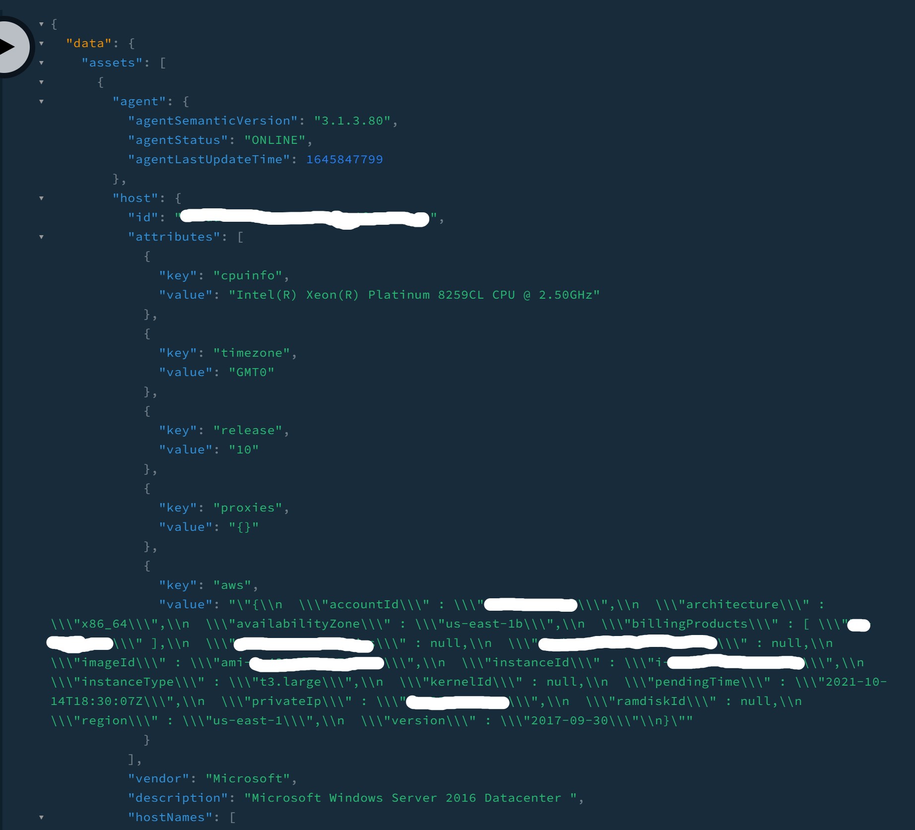 Access The Equivalent Of Dimassetuniqueid In Sql Report Sql Queries Rapid7 Discuss