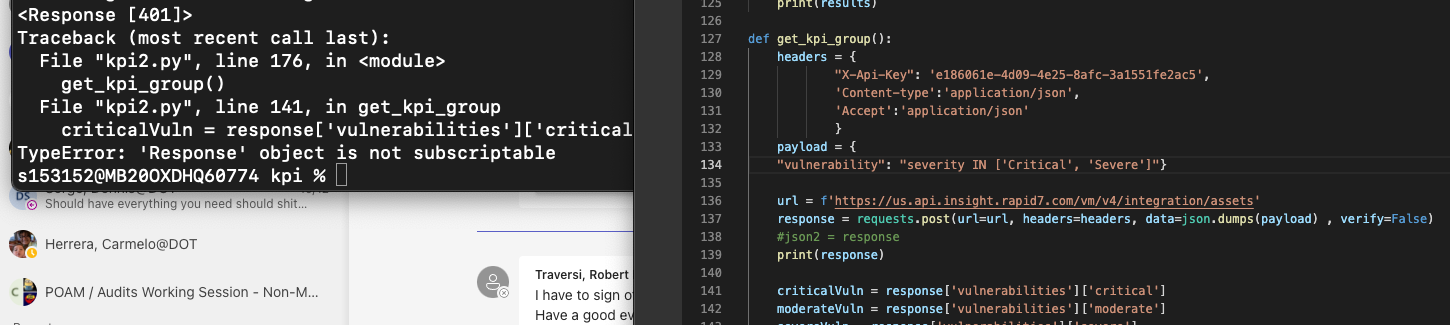 Im Trying To Automate Some Reports Via The Api Is It Possible To Get Asset Agentkey Is Null